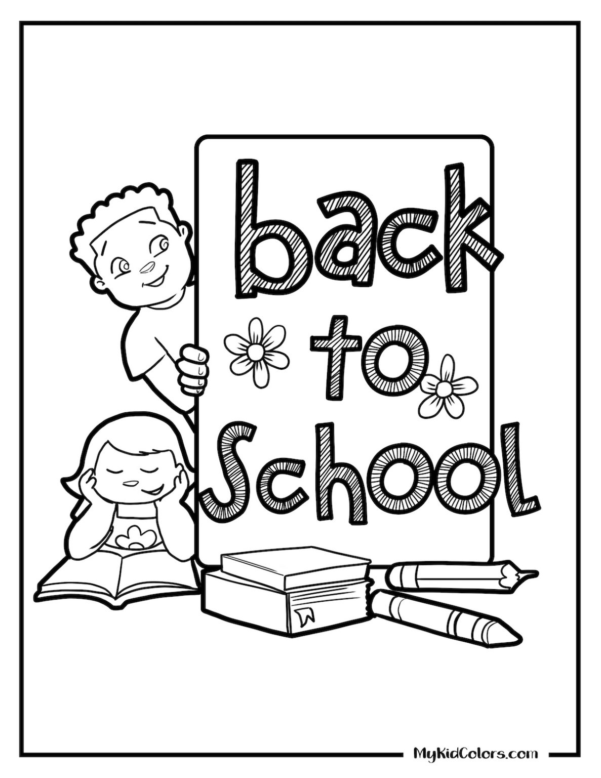 25+ Back to School Coloring Pages (Free Printable PDFs for Kids of Color)