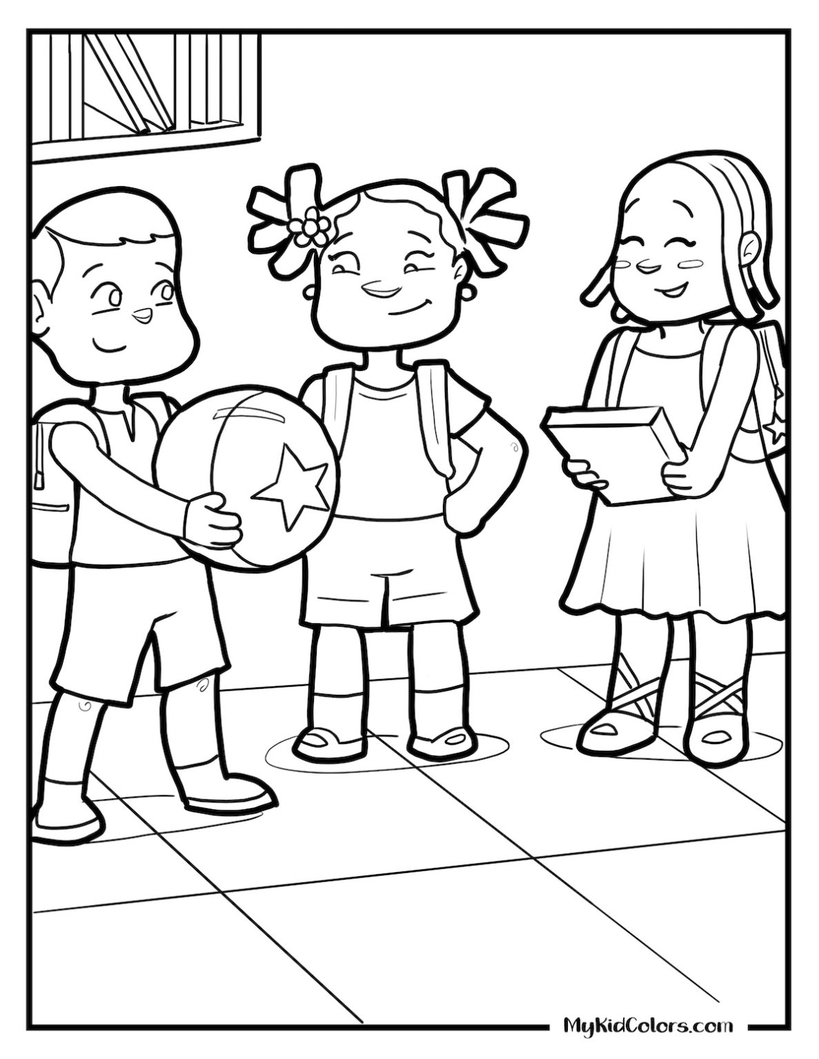 15 Free Preschool Coloring Pages for Toddlers & Pre-K
