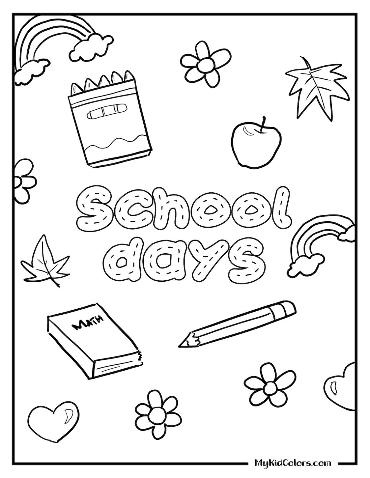 25+ Back to School Coloring Pages (Free Printable PDFs for Kids of Color)