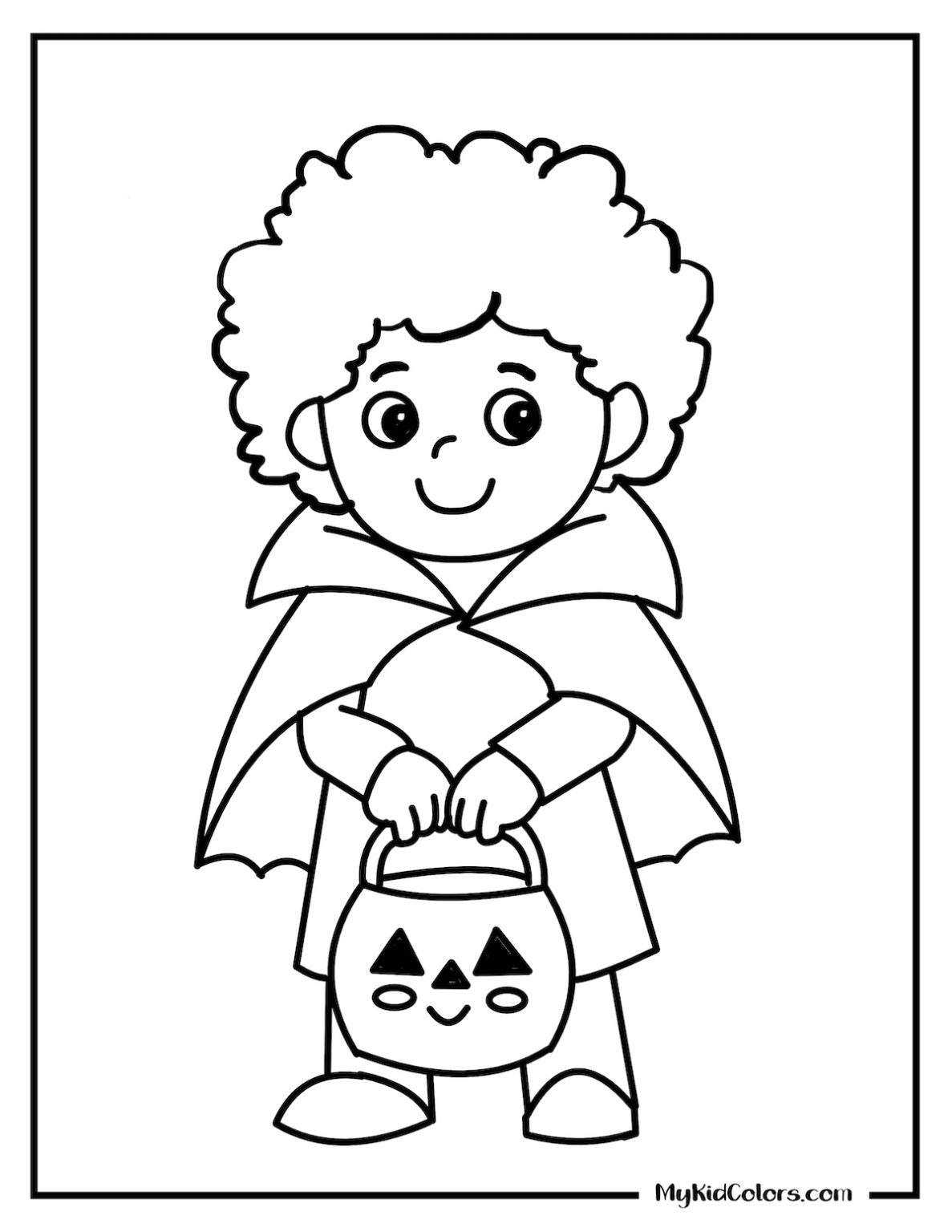 15 Free Cute Halloween Coloring Pages for Kids and Families