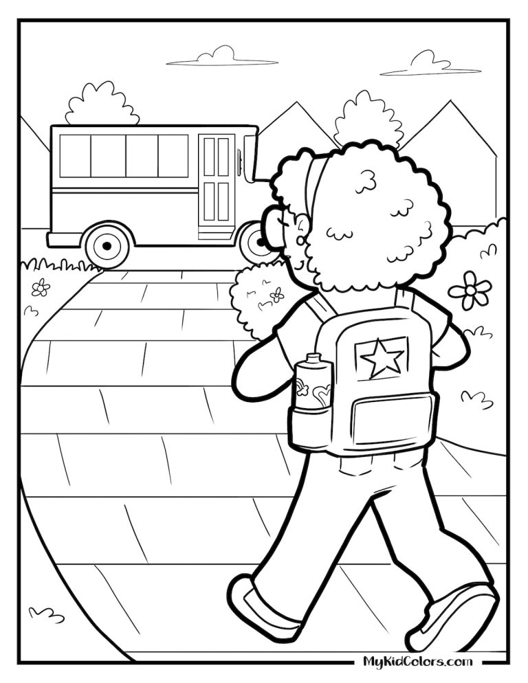 25+ Back to School Coloring Pages (Free Printable PDFs for Kids of Color)
