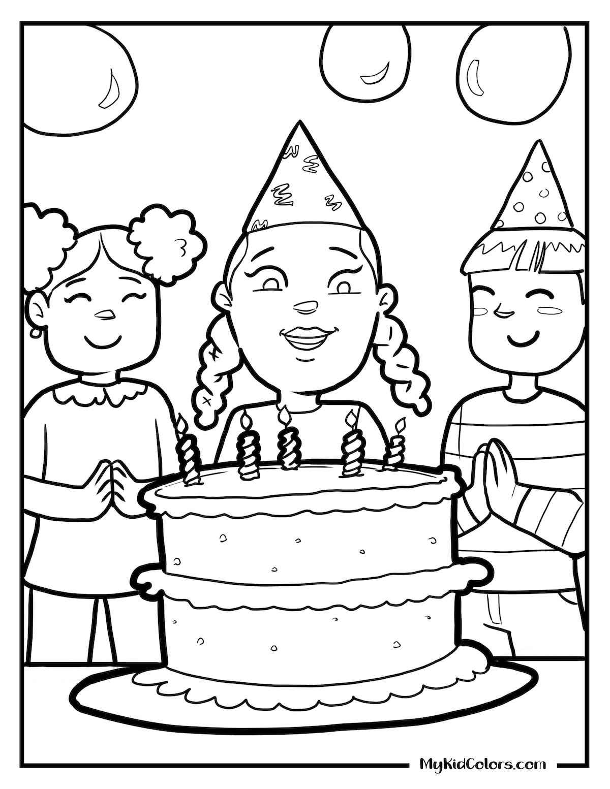 15 Free Printable Coloring Pages for Kids