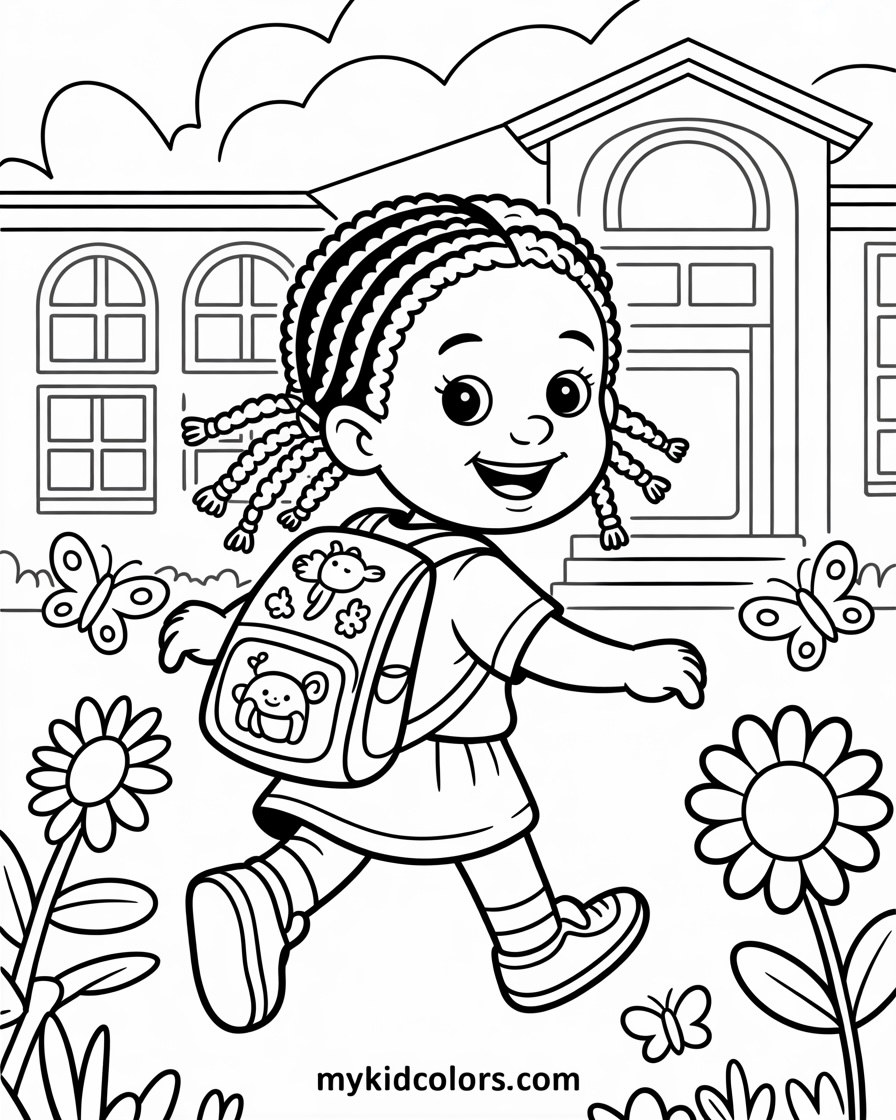 25+ Back to School Coloring Pages (Free Printable PDFs for Kids of Color)