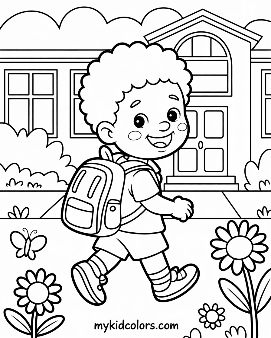 25+ Back to School Coloring Pages (Free Printable PDFs for Kids of Color)