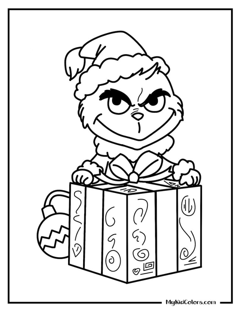15 Free Grinch Coloring Pages for Kids (Free PDF Printable)
