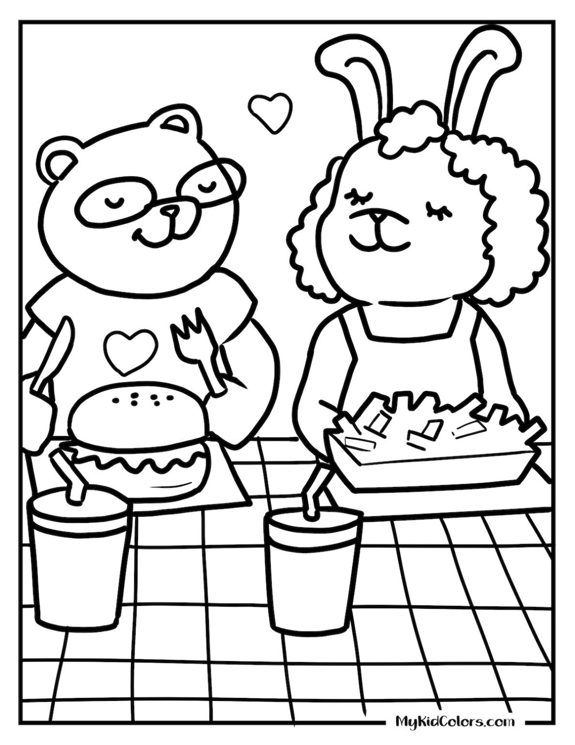15 Free Printable Cozy Friends Coloring Pages for Creativity