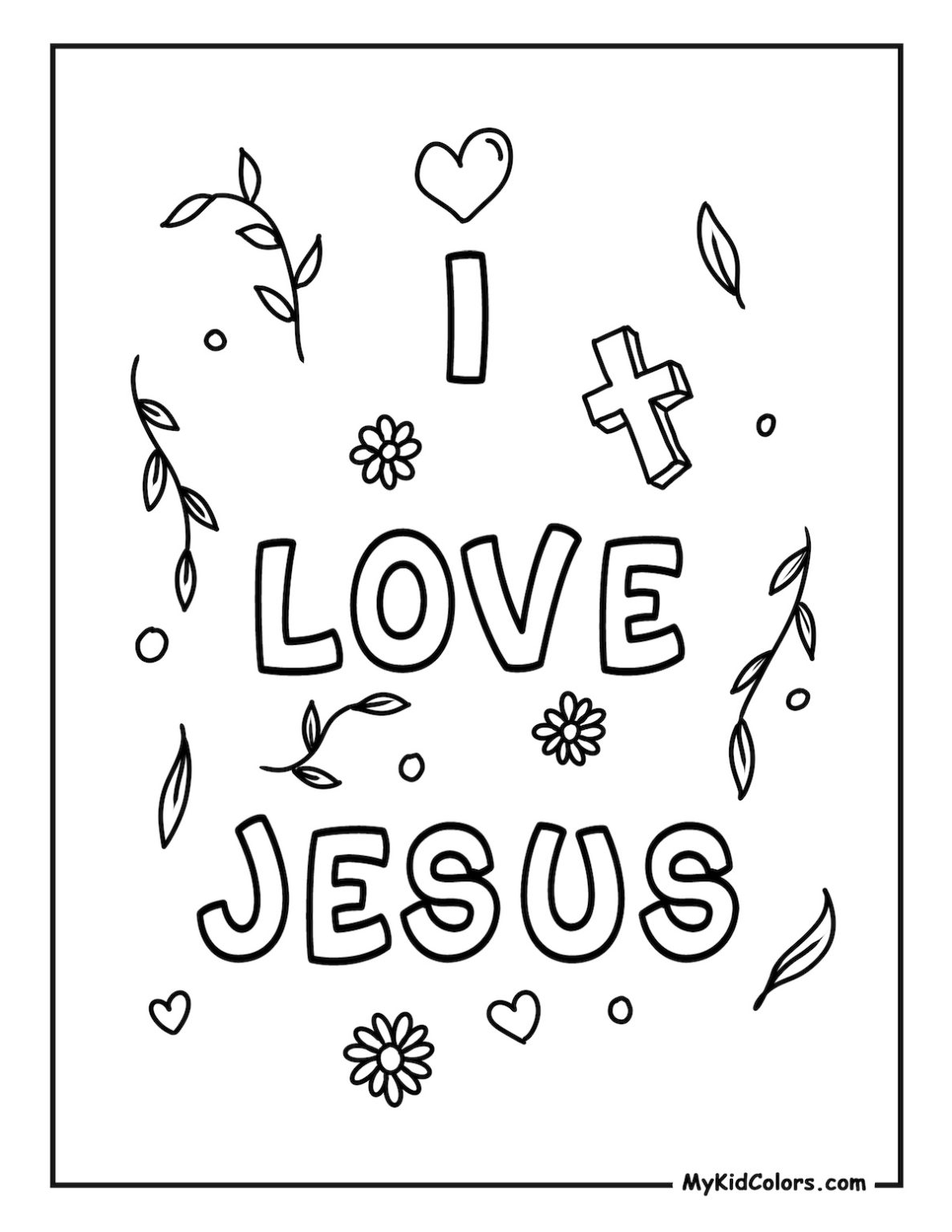 15 Jesus Coloring Pages | Free Bible Printables for Kids