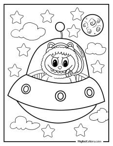 15 Free Printable Labubu Coloring Pages for Kids