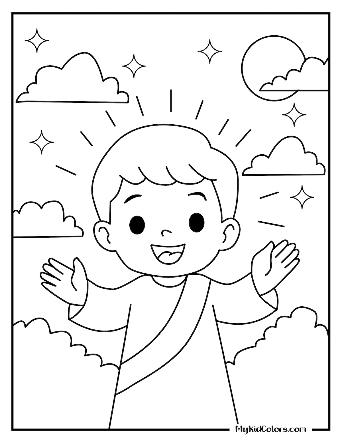 15 Free Sunday School Coloring Sheets for Kids | God's Word