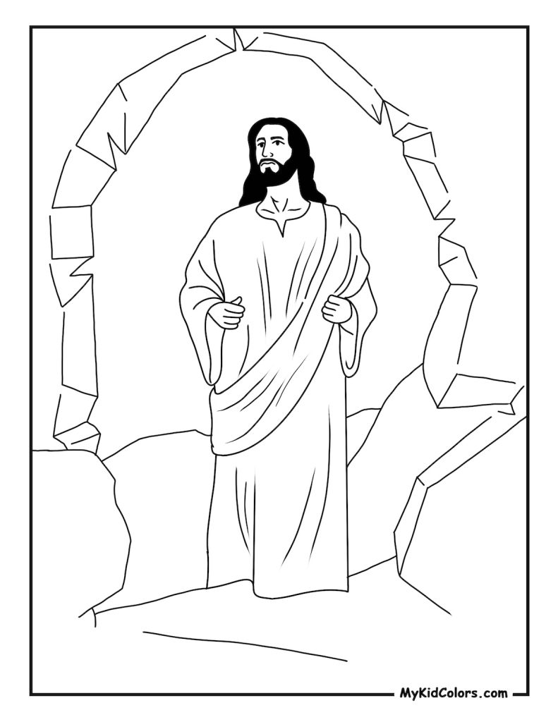 15 Jesus Coloring Pages | Free Bible Printables for Kids