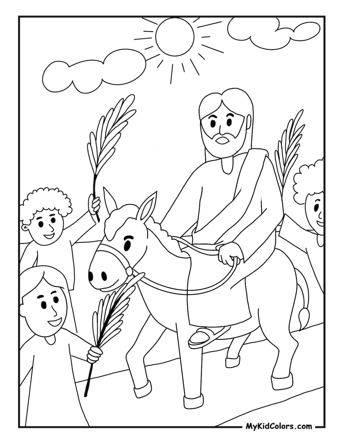 15 Jesus Coloring Pages | Free Bible Printables for Kids