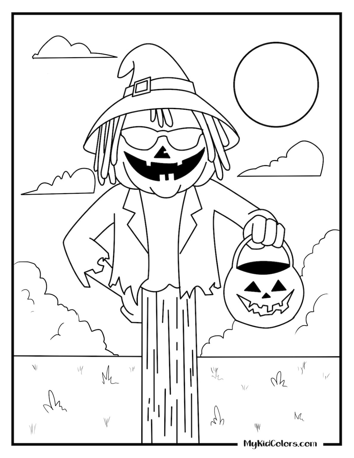 15 Free Scary Coloring Pages with Horror Themes