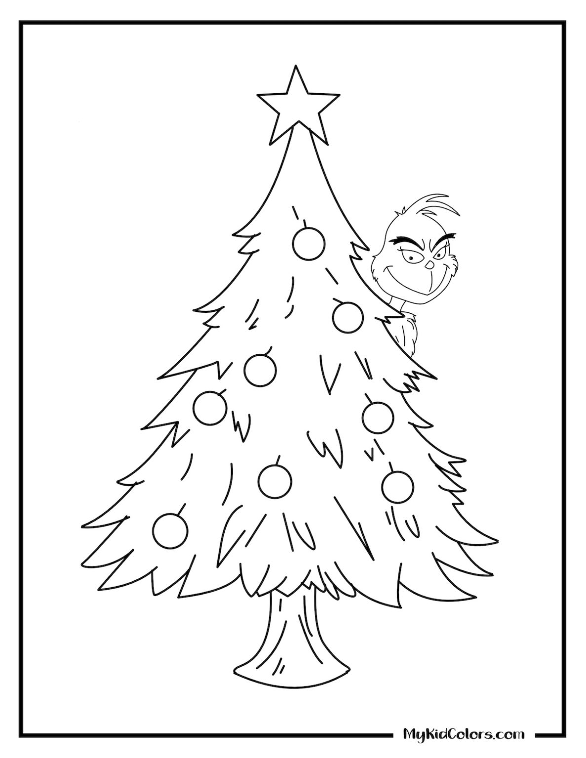 15 Free Grinch Coloring Pages for Kids (Free PDF Printable)