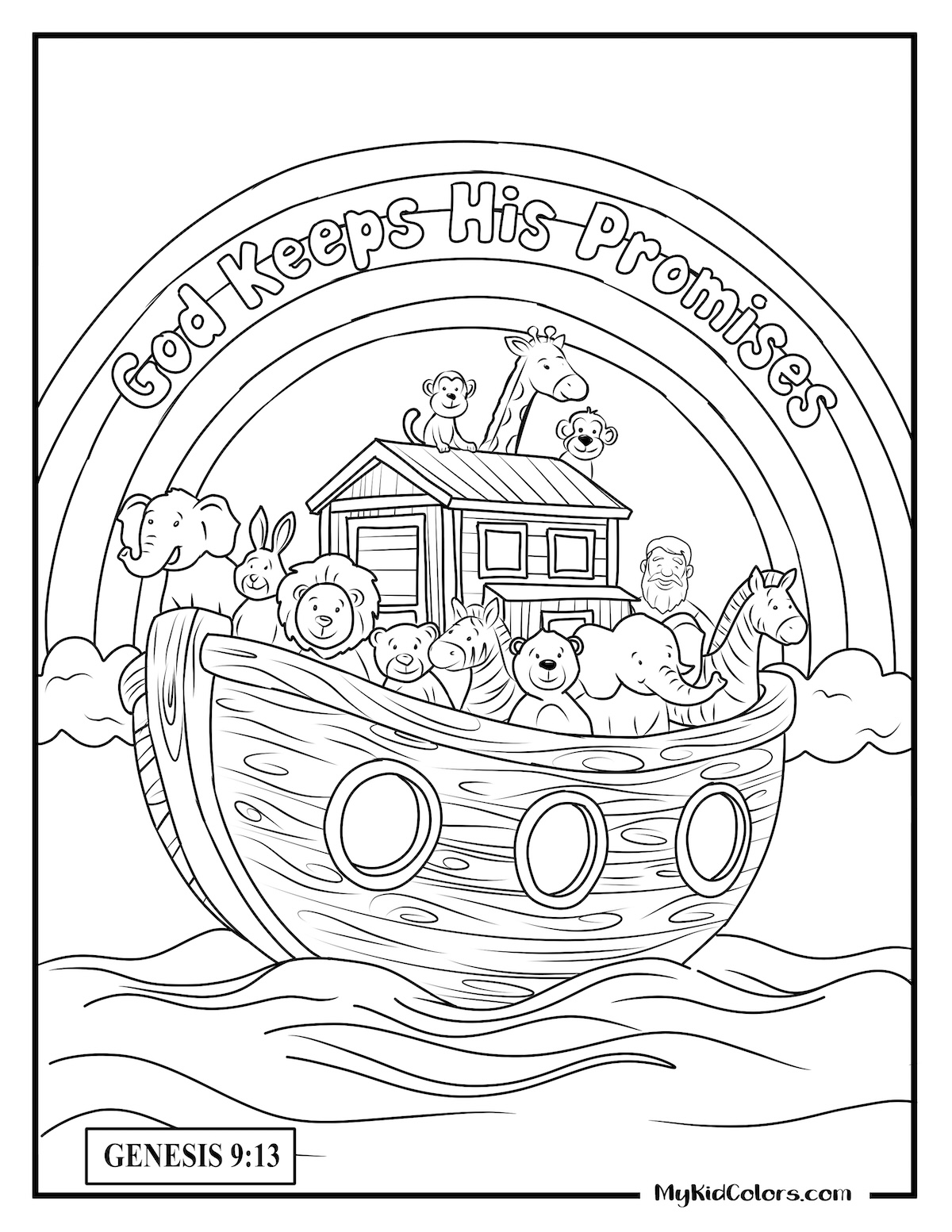 15 Free Church Coloring Pages | Faith-Filled Fun for Kids & Adults