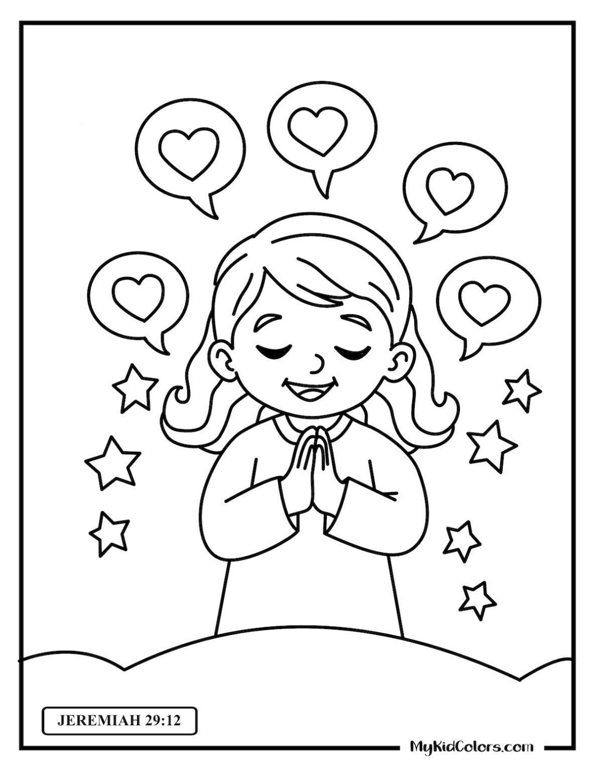 15 God Coloring Pages for Kids | Faith-Filled Printables for Sunday ...