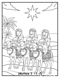 15 Free Advent Coloring Pages for Kids and Families