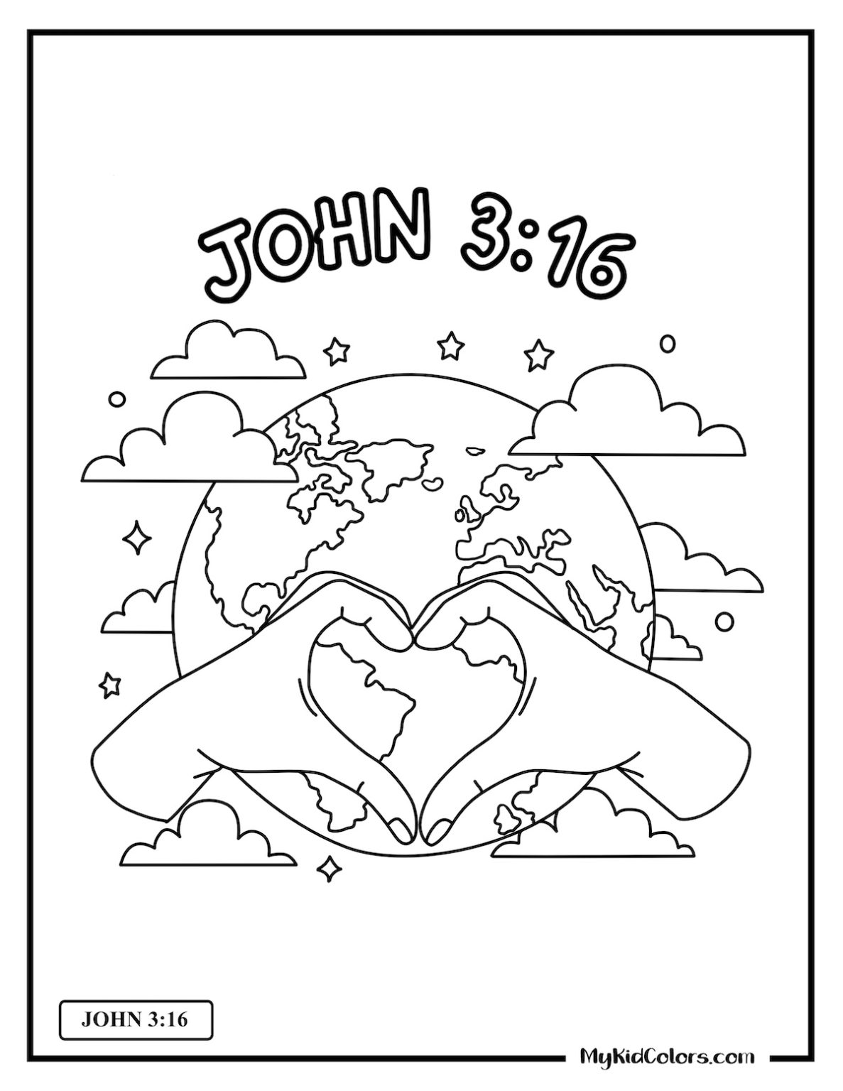 15 God Coloring Pages for Kids | Faith-Filled Printables for Sunday ...