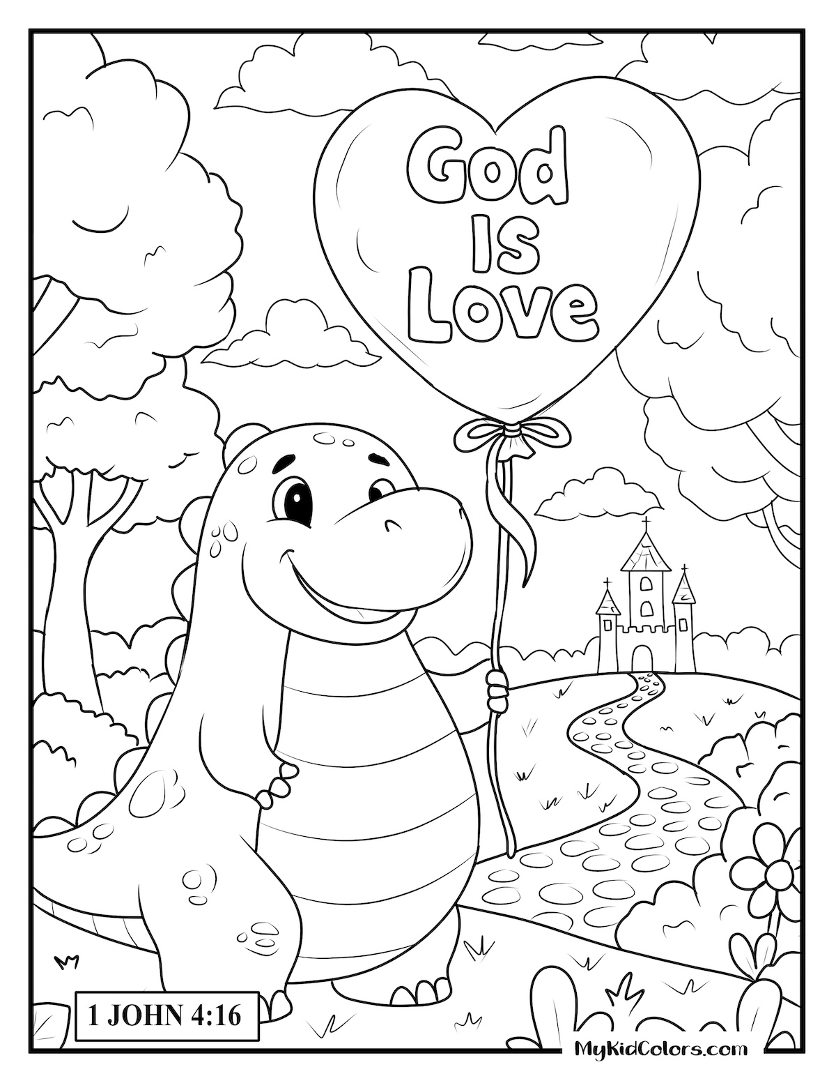 15 Free Church Coloring Pages | Faith-Filled Fun for Kids & Adults