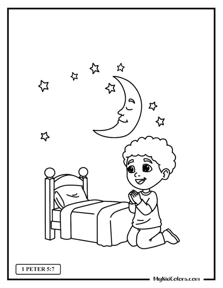 15 God Coloring Pages for Kids | Faith-Filled Printables for Sunday ...
