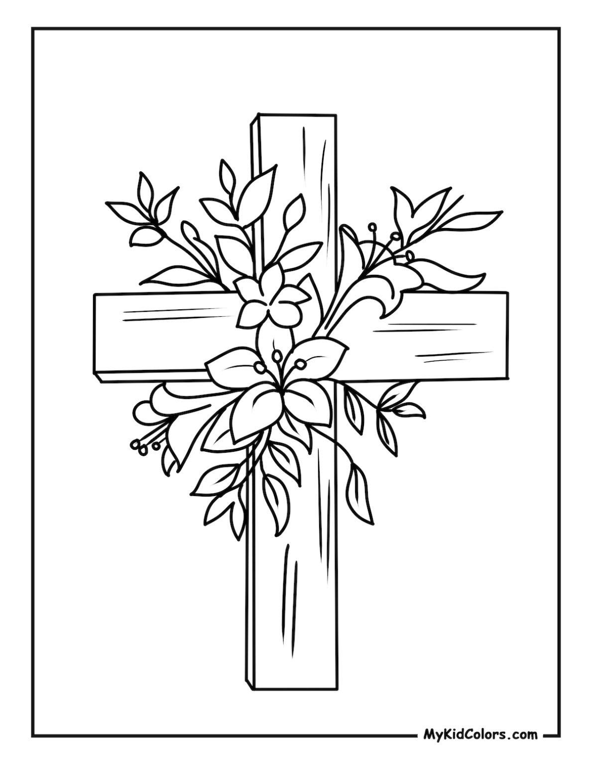 15 Resurrection Coloring Pages | He Is Risen, The Cross & Easter Story ...