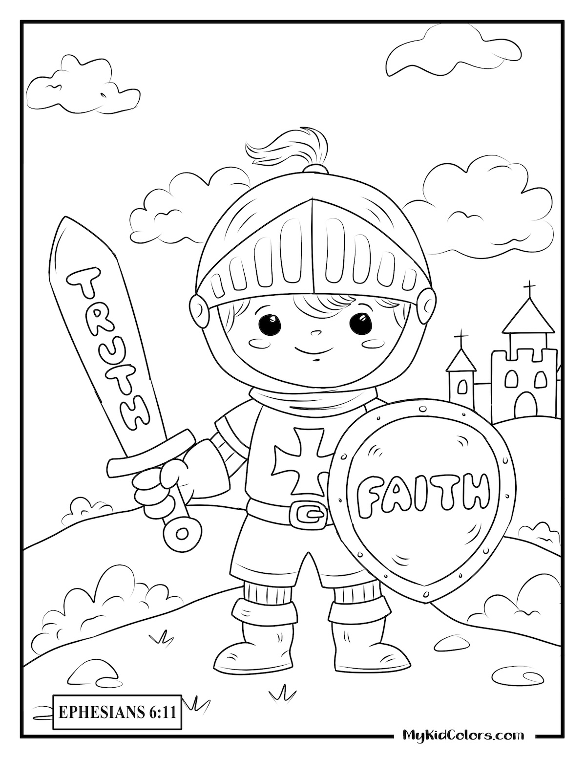 15 Free Church Coloring Pages | Faith-Filled Fun for Kids & Adults