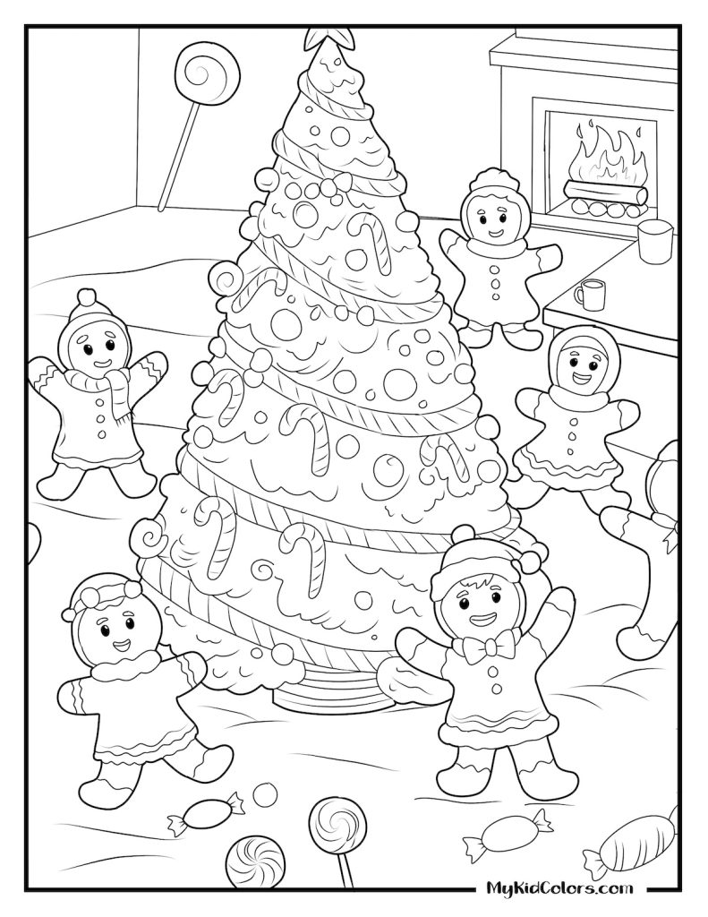 15 Free Gingerbread Coloring Pages (Free PDF Printables)