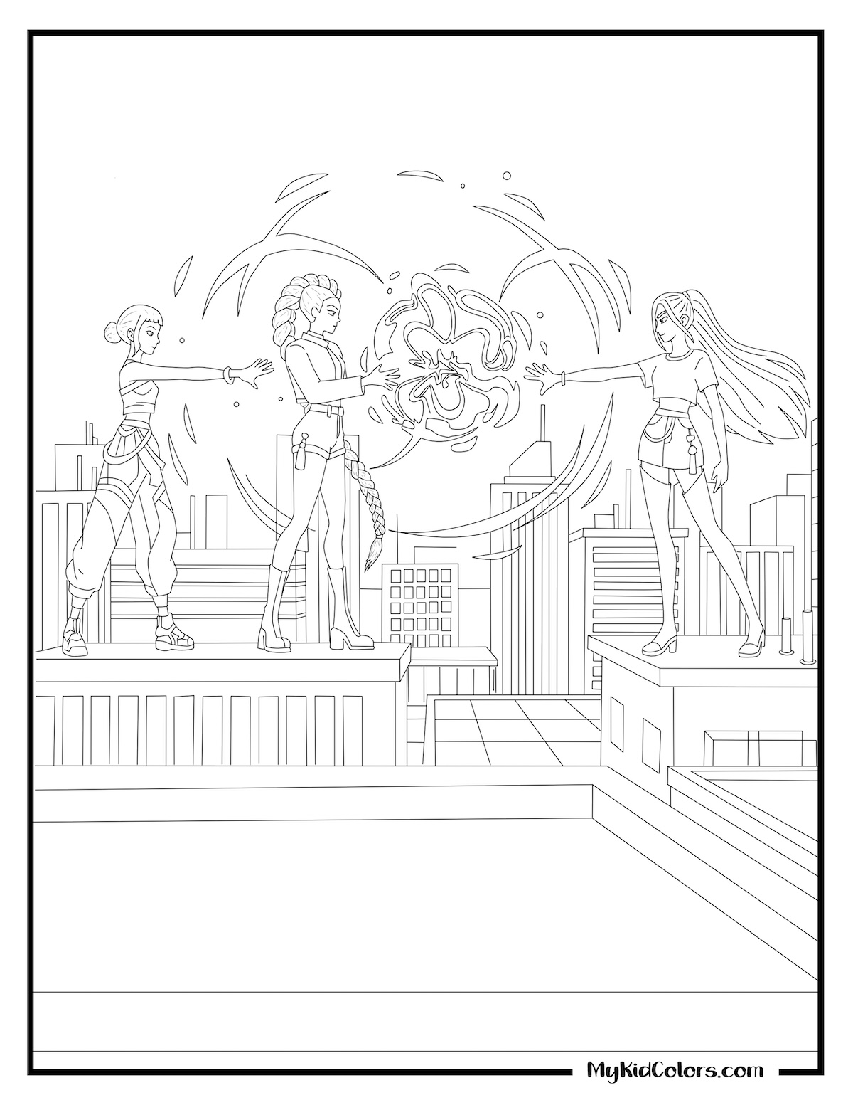 15 Free Huntrix Coloring Pages (Free PDF Printables)