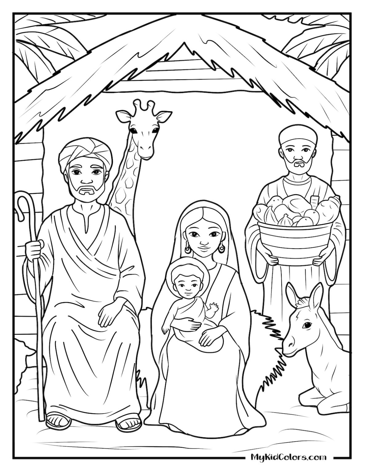 15 Free Baby Jesus Coloring Pages (Free PDF Printables)