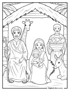 15 Free Baby Jesus Coloring Pages (Free PDF Printables)
