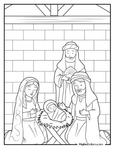 15 Free Baby Jesus Coloring Pages (Free PDF Printables)