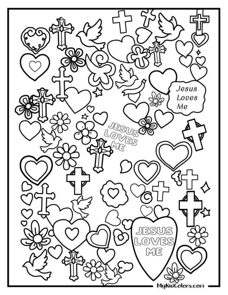 15 Free Books of The Bible Printable Coloring Pages for Kids