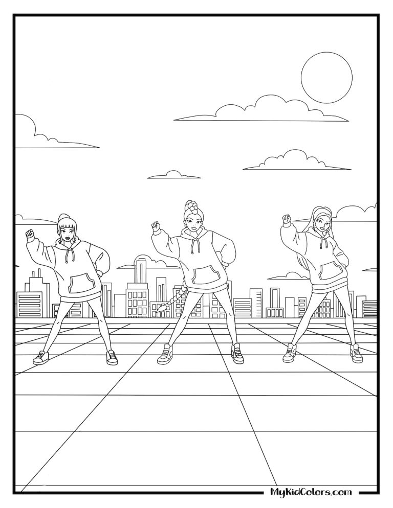 15 Free Huntrix Coloring Pages (Free PDF Printables)