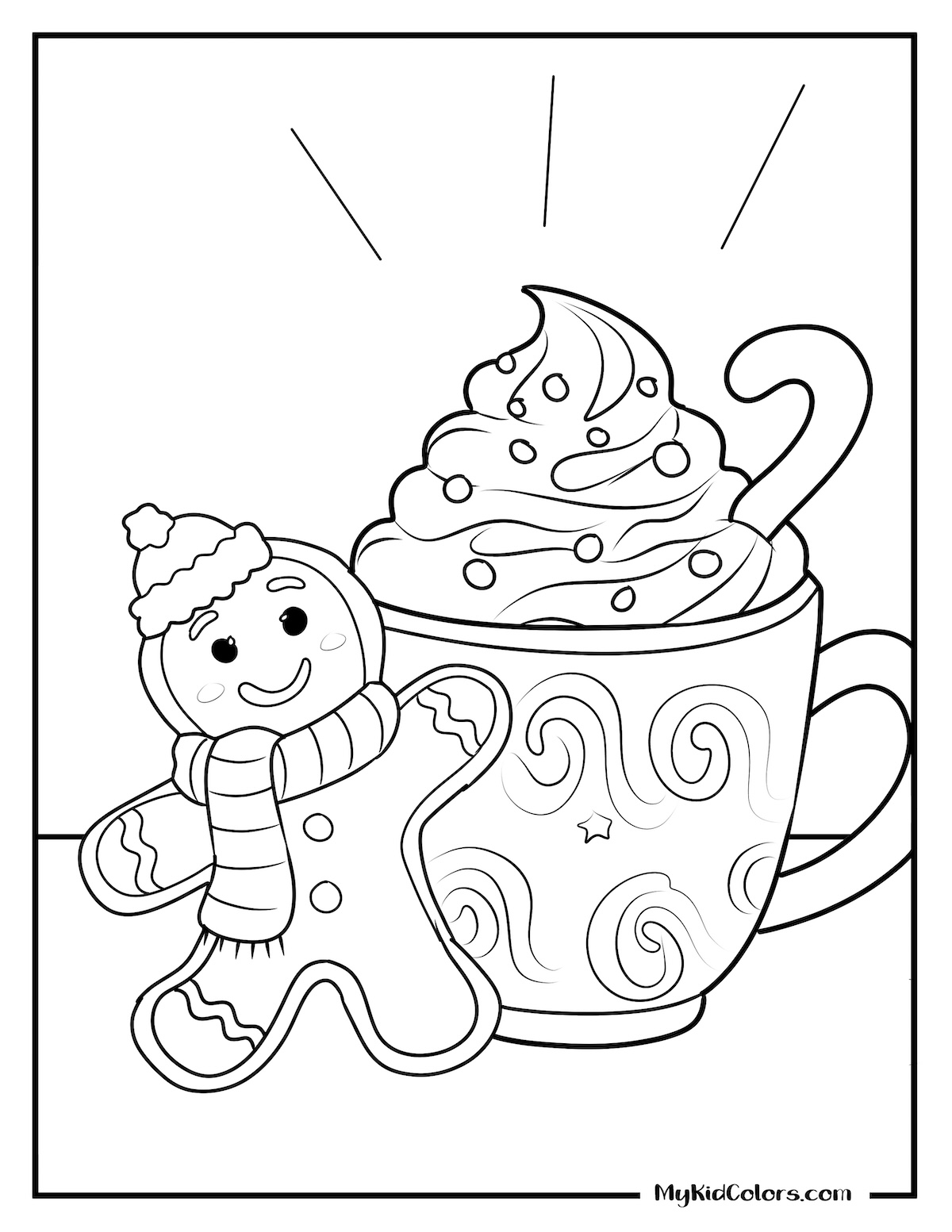 15 Free Gingerbread Coloring Pages (Free PDF Printables)