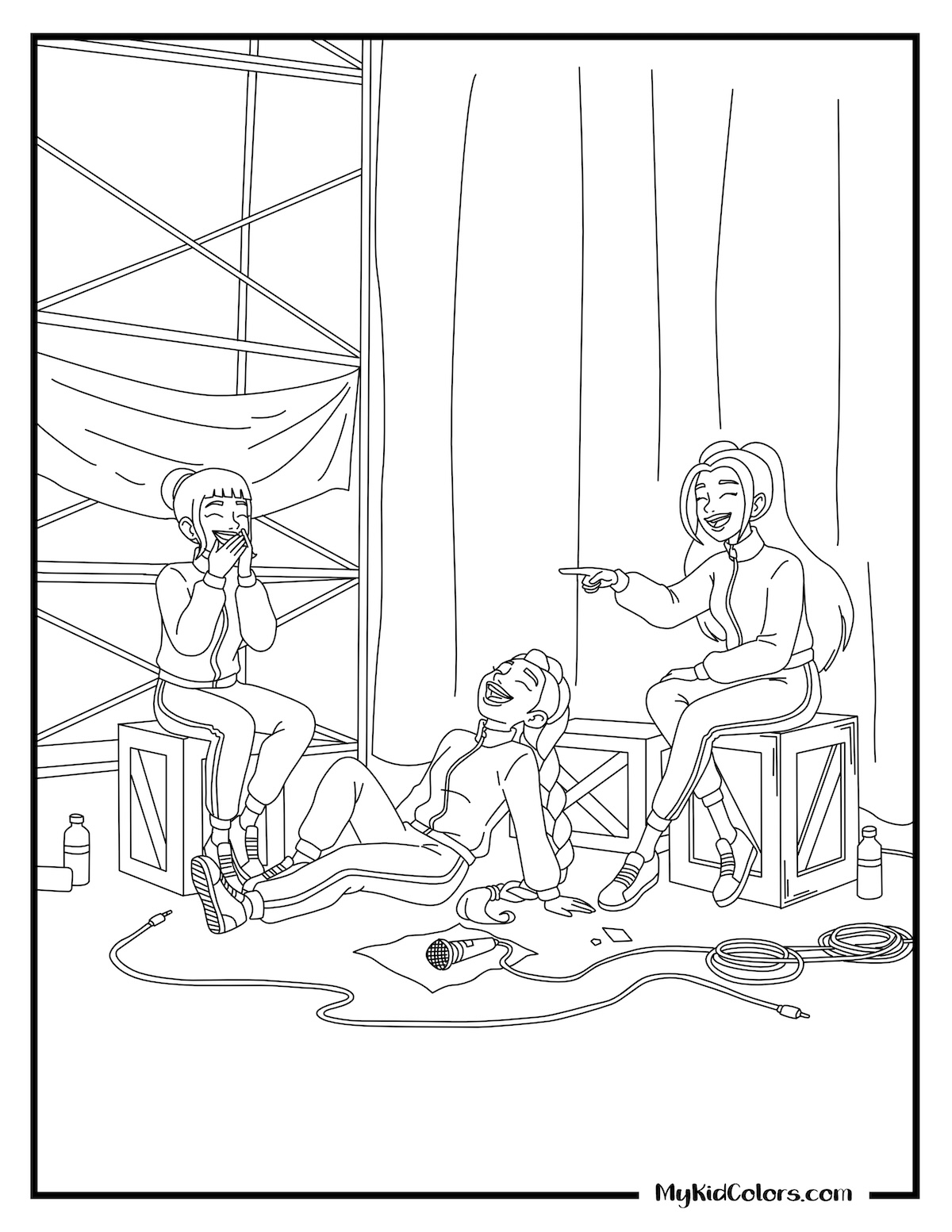 15 Free Huntrix Coloring Pages (Free PDF Printables)