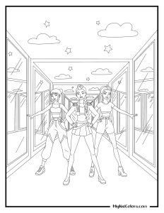 15 Free Huntrix Coloring Pages (Free PDF Printables)