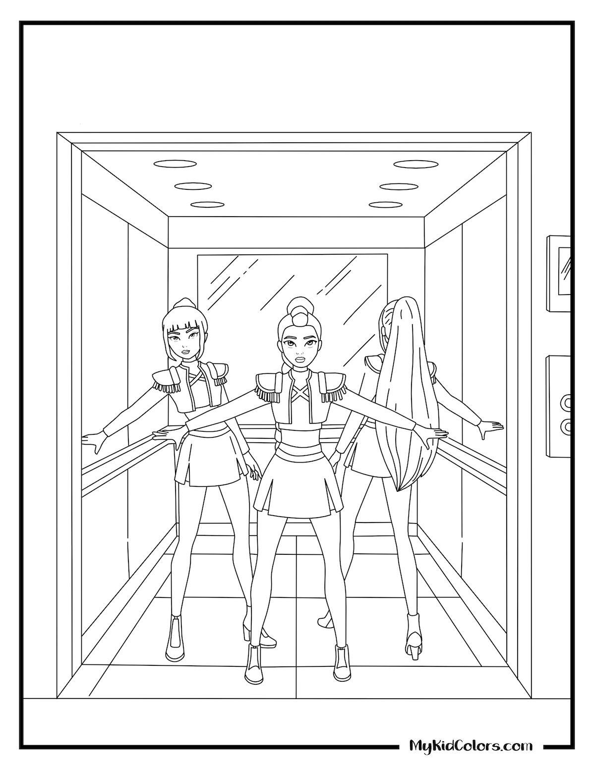 15 Free Huntrix Coloring Pages (Free PDF Printables)