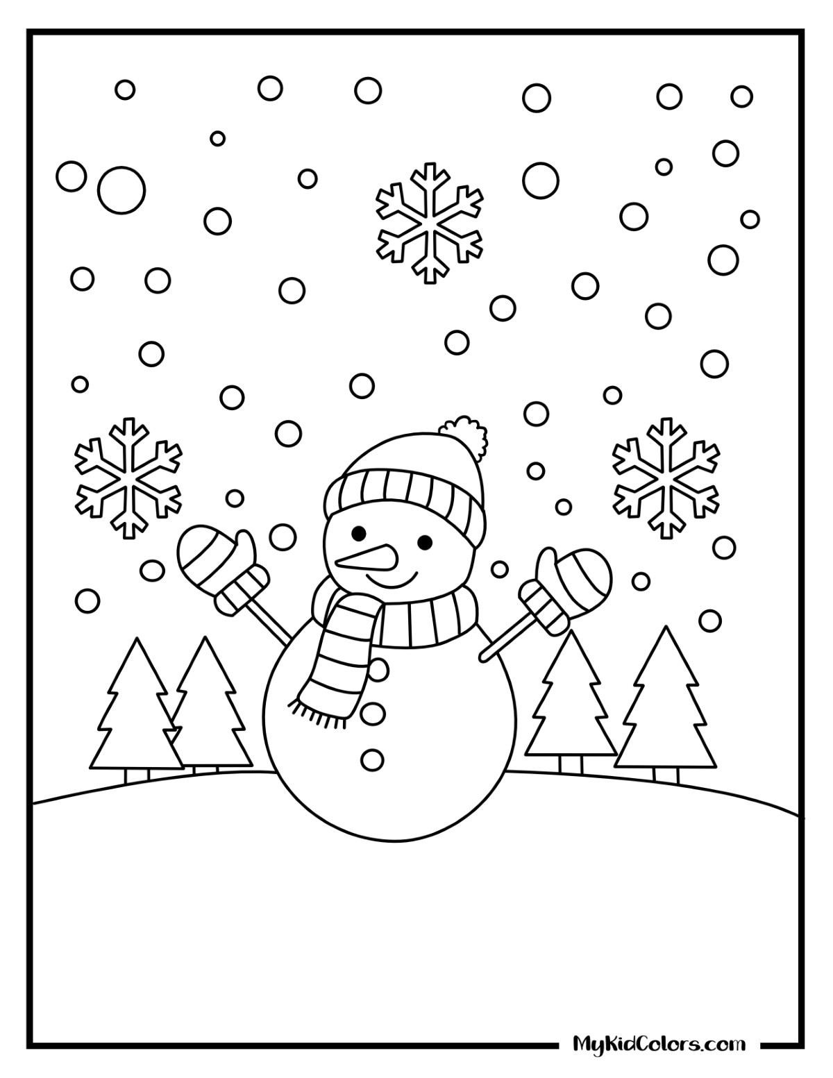 15 Free Christmas Coloring Pages (Free PDF Printables)