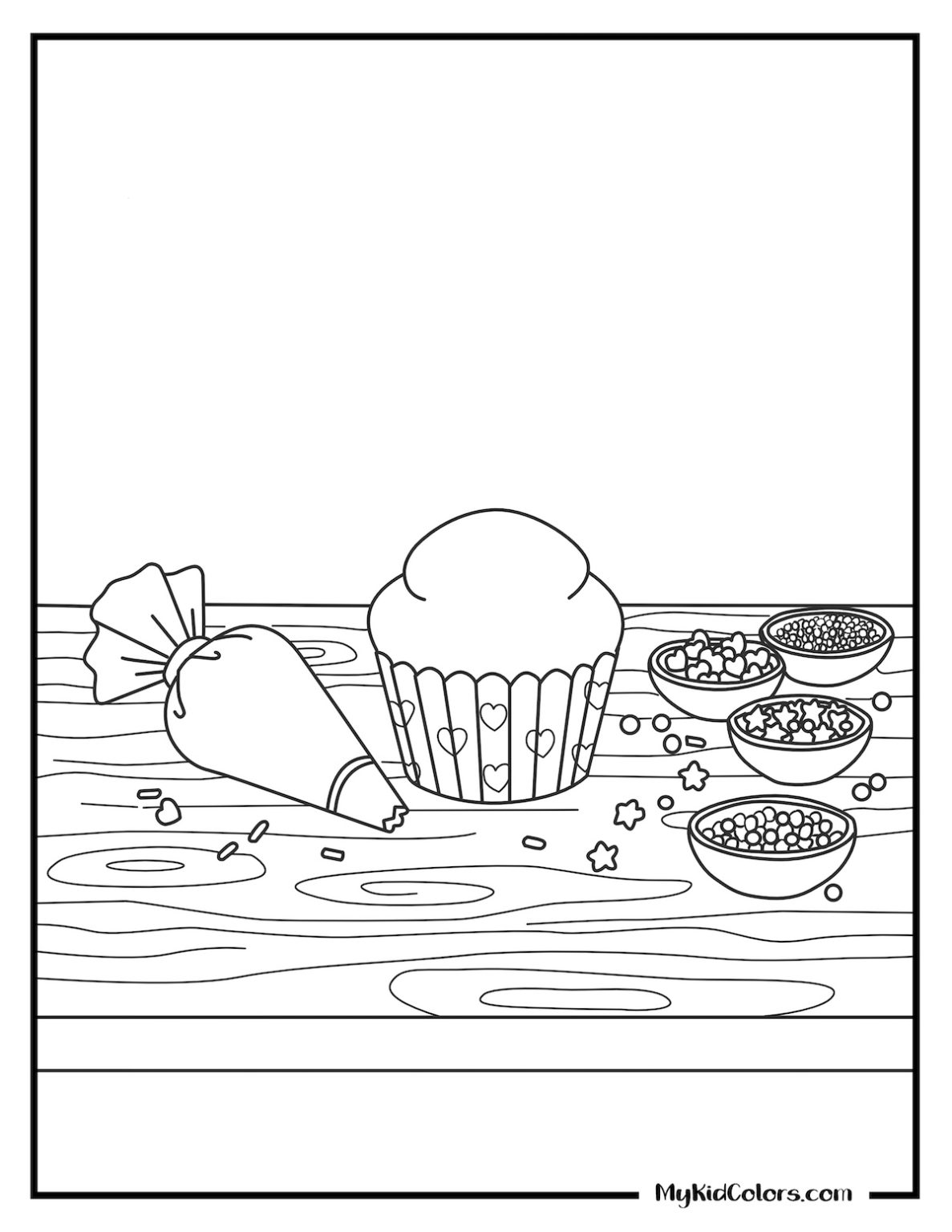 15 Free Cupcake Coloring Pages (Free PDF Printables)