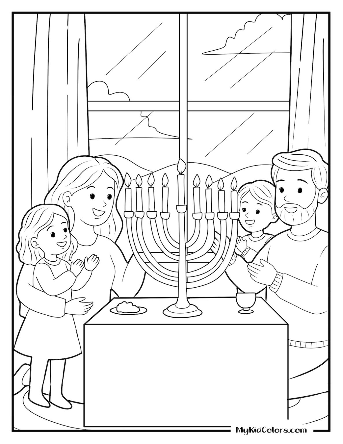 15 Free Hanukkah Coloring Pages (Printable PDF Download)