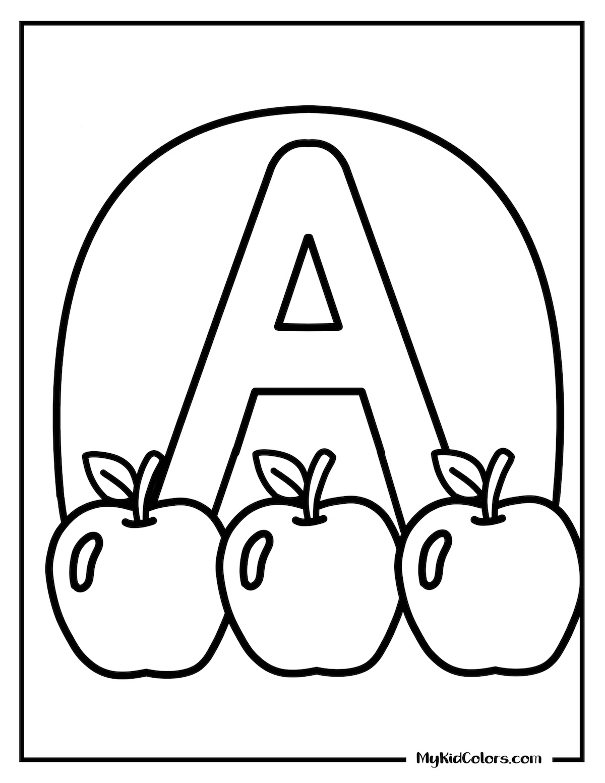 30 Free Alphabet Coloring Pages (Free Printable PDF)