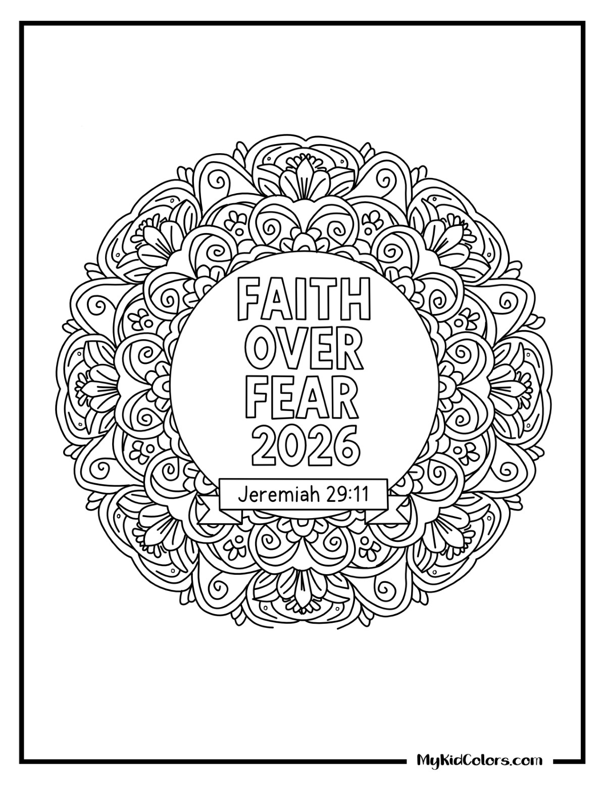 15 Free 2026 Calendar Coloring Pages (PDF Printables)