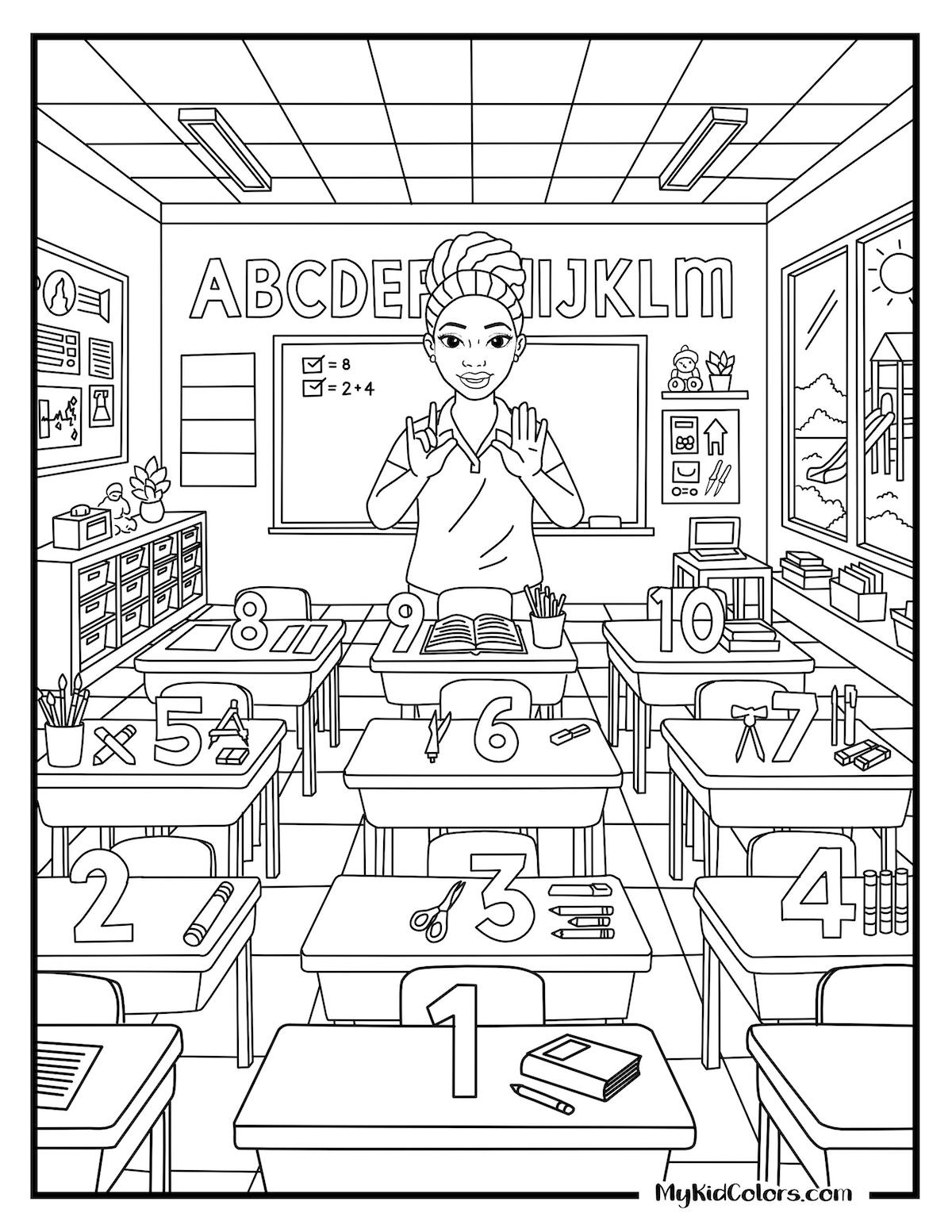 15 Free Numbers Coloring Pages 1-10 (Free PDF Printables)