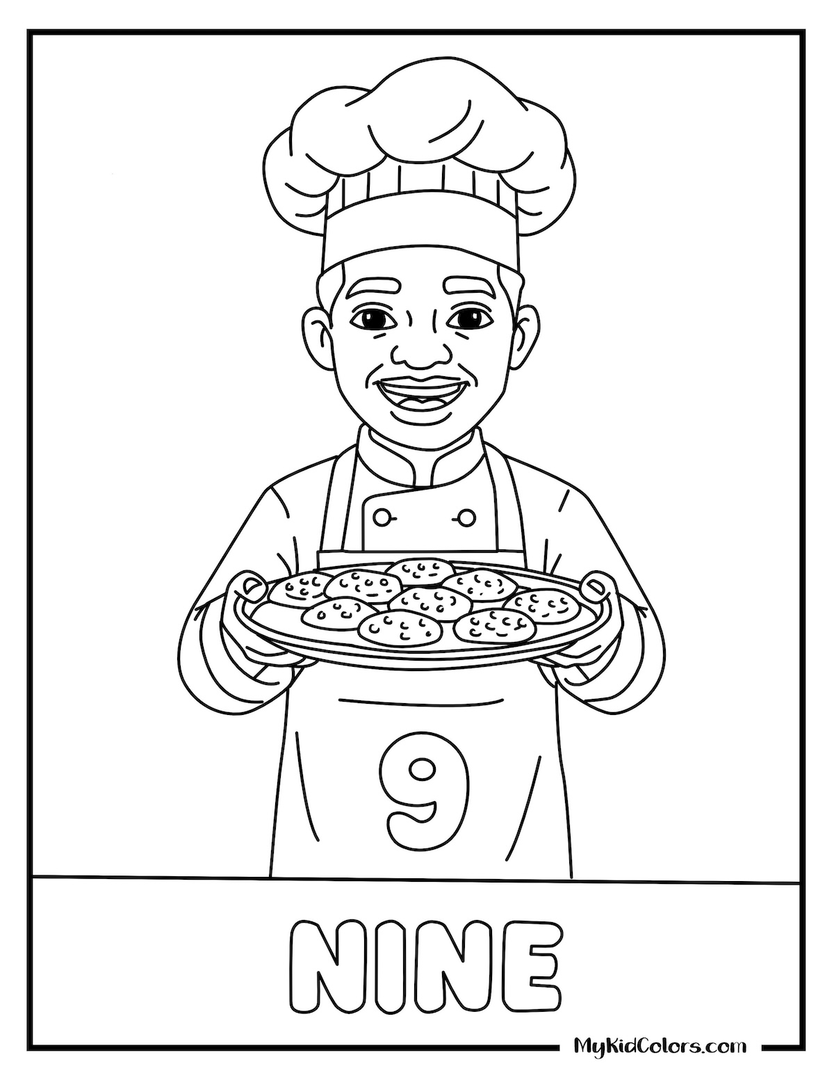 15 Free Numbers Coloring Pages 1-10 (Free PDF Printables)