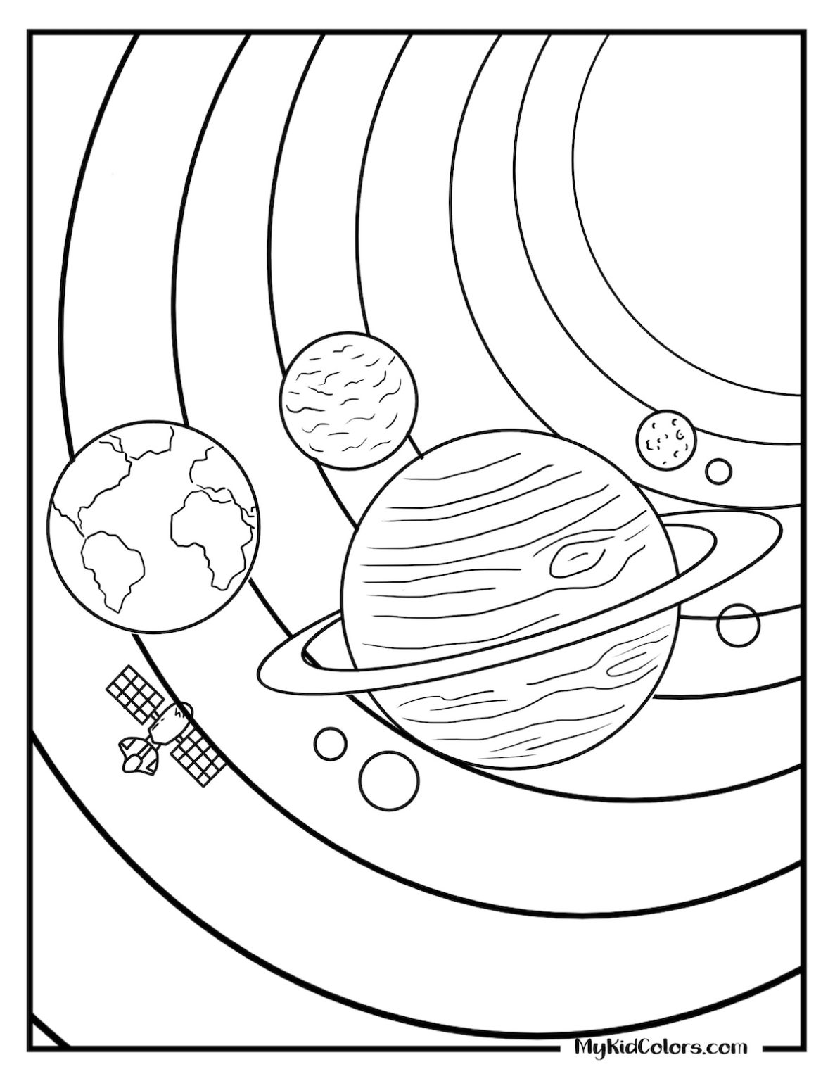 15 Free Science Coloring Pages (Free PDF Printables)