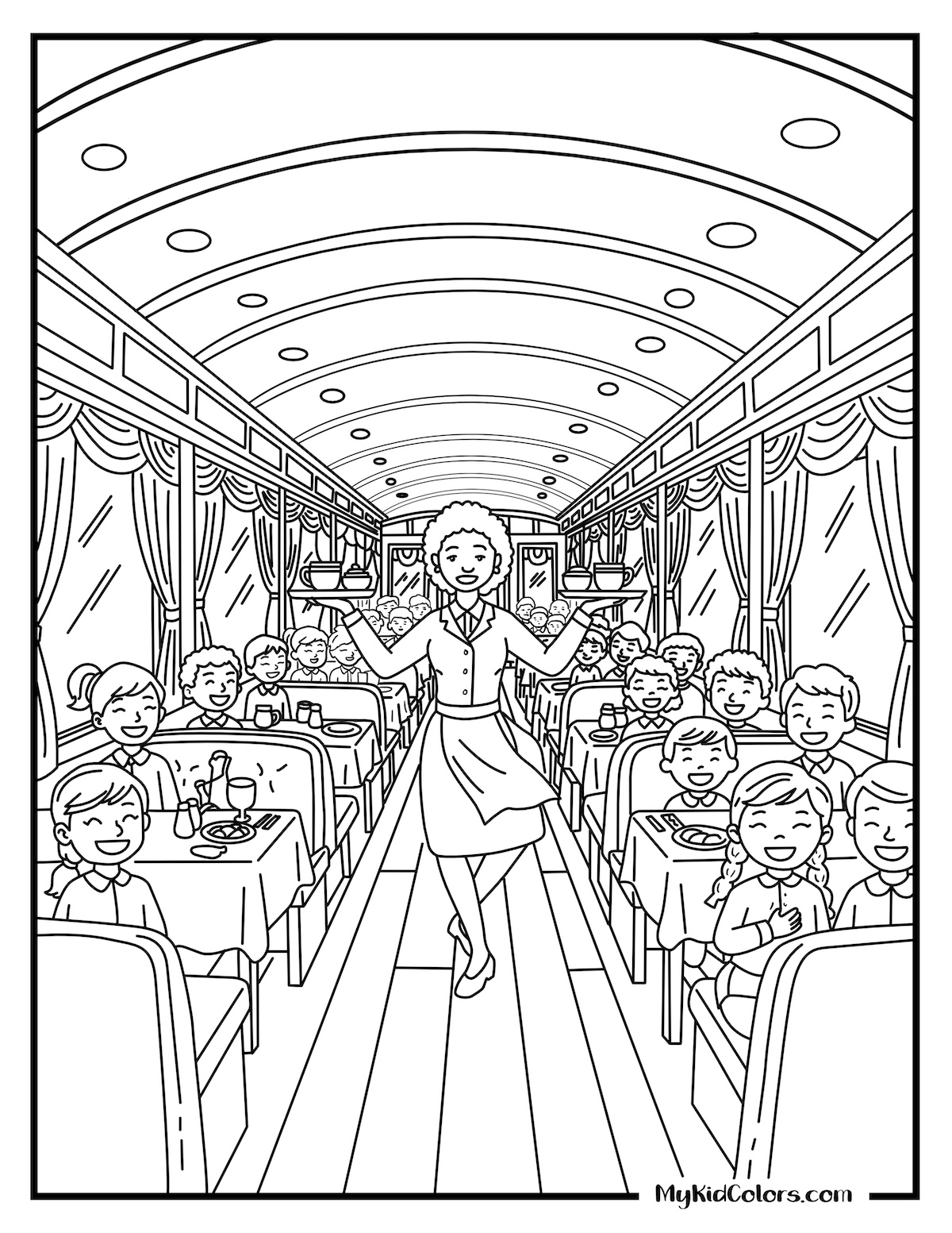 15 Free Polar Express Coloring Pages (Free Printable PDF)