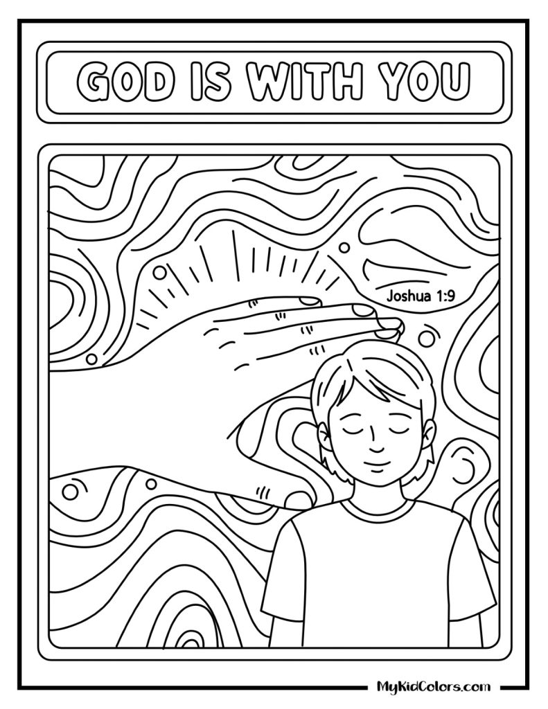 15 Free Joshua 1:9 Coloring Page Collection (PDF Printables)