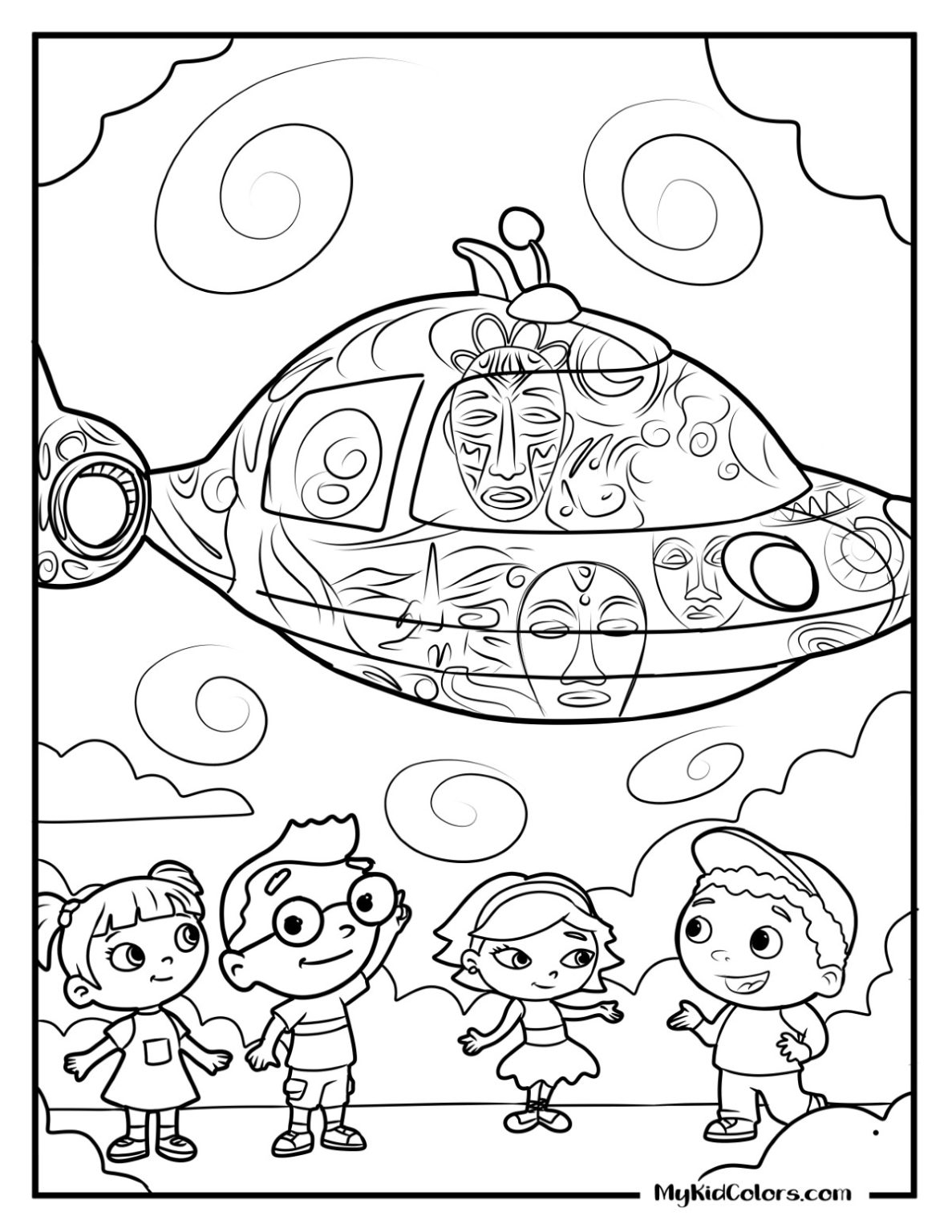 15 Free Little Einsteins Coloring Pages to Print Today