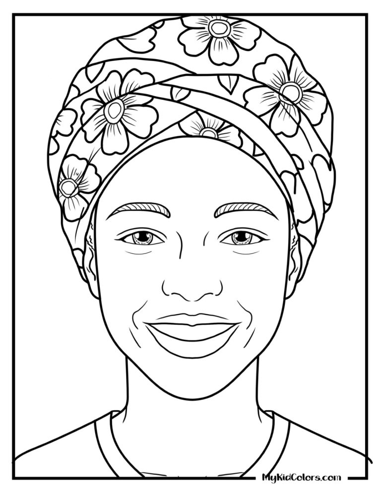 15 Free African Coloring Pages for Kids (Free PDF Printable)