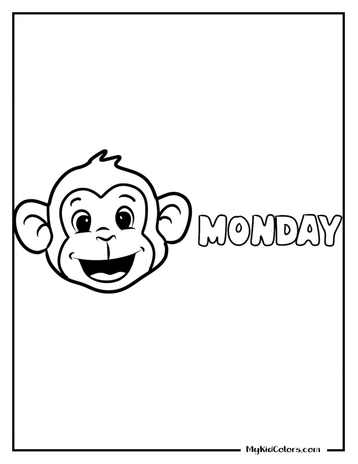 15 Free Days of the Week Coloring Pages (Free PDF Printables)