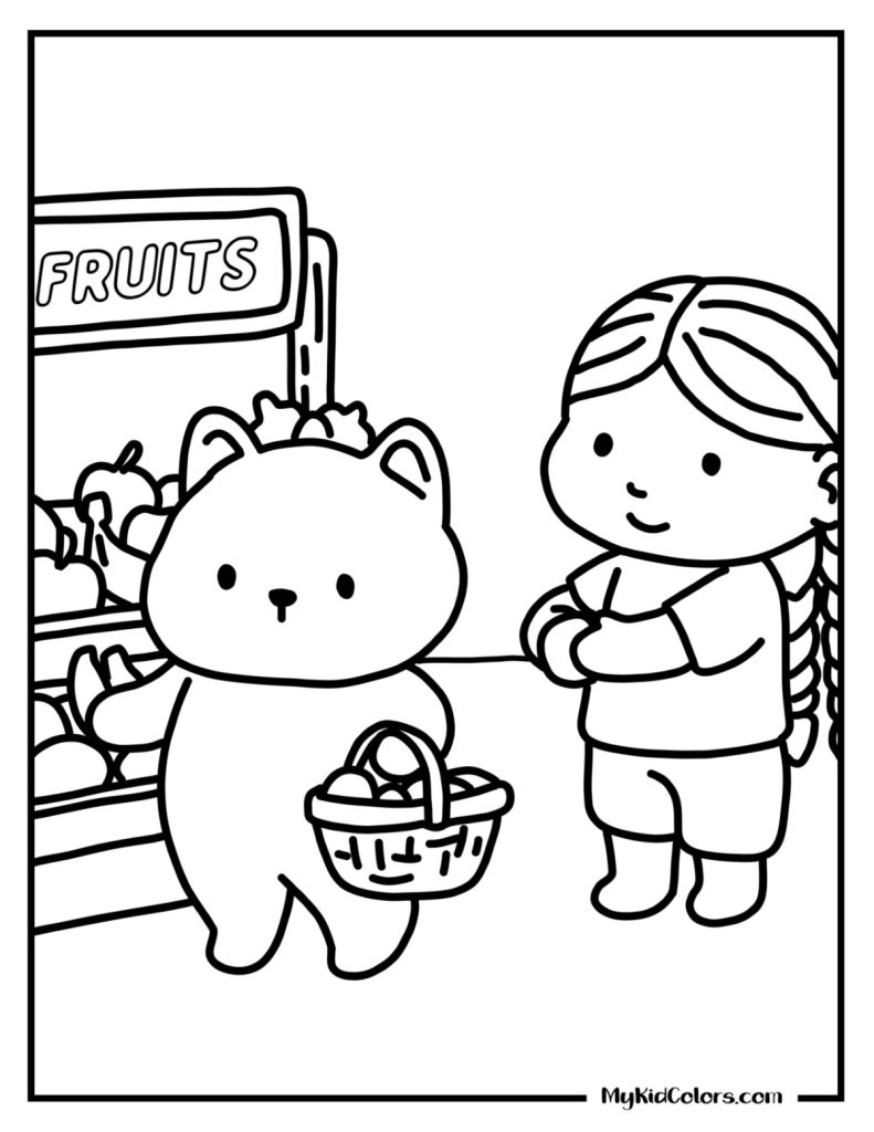 15 Free Hand-Drawn Bobbie Goods Coloring Pages (PDF Printables)